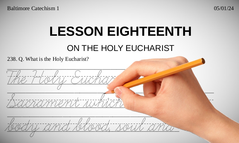Catechism Handwriting | Brandt Lab